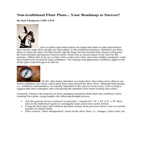 Non-traditional Floor Plans | PDF