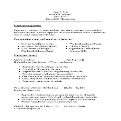 Adrian Smith Resume 1 | RTF