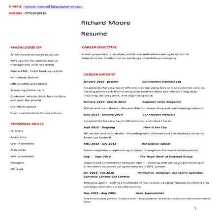 CV Ah | DOCX
