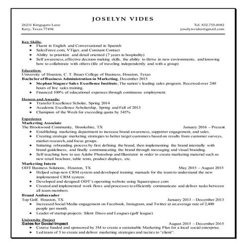 Kevin Lee New Resume (2016) | PDF