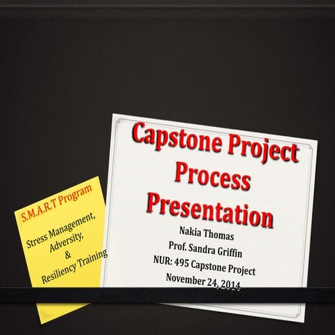 Capstone Project Process Presentation | PPTX