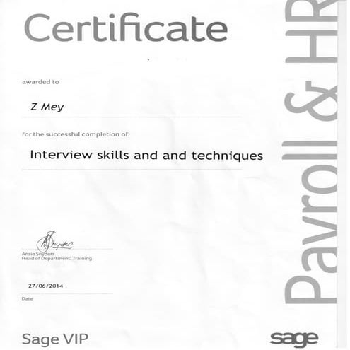 Interview Training_Z Mey | PDF