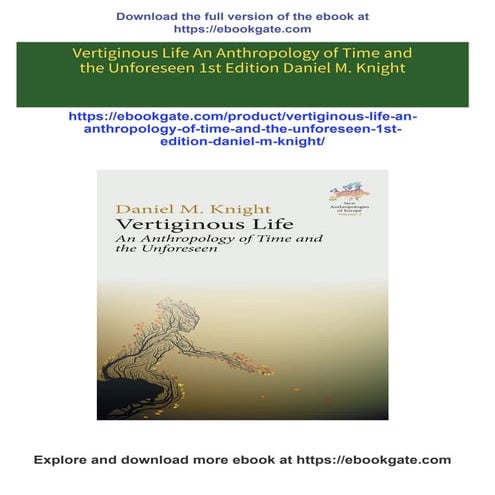 Instant download Vertiginous Life An Anthropology of Time and the Unforeseen 1st Edition Daniel ...