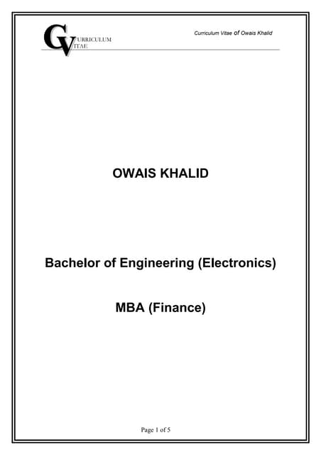 Owais_Khalid[T] | PDF