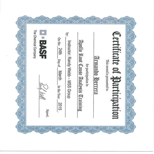 Apollo Certificate | PDF