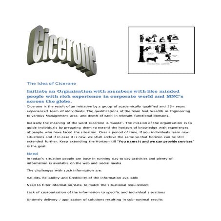 Cicerone India | DOCX