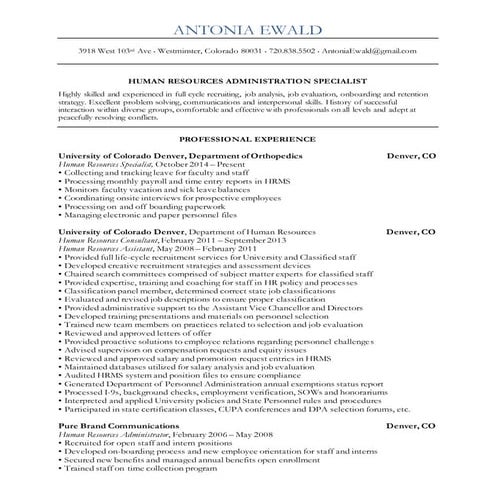 Resume 2016 a moronta | DOCX