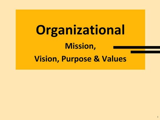 Vision, mission, philosophy and goals | PPTX