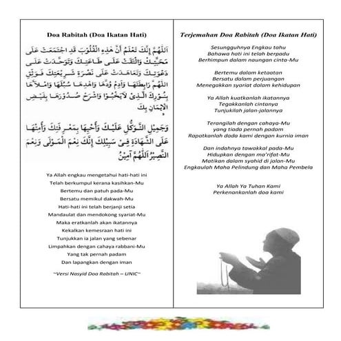 72231427 doa-rabitah-lirik-n-doa | DOCX