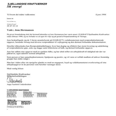 Anbefaling - SK | PDF