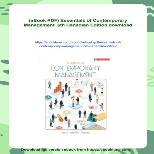 Contemporary issues of management | PPTX