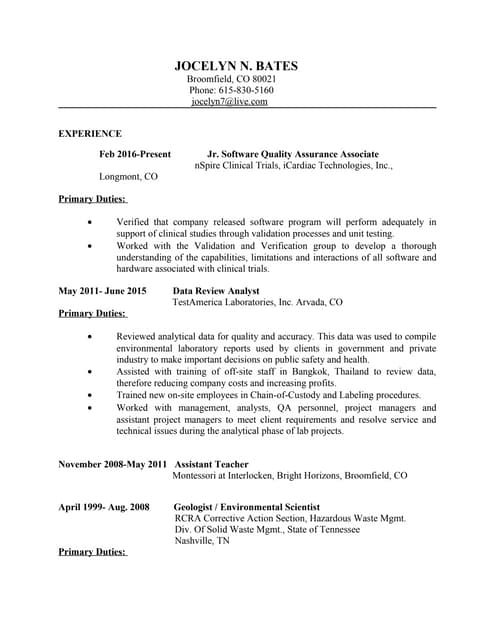 Jacob Feste - Generic Resume - PDF | PDF
