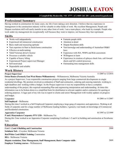 Steve Resume 2015 | PDF