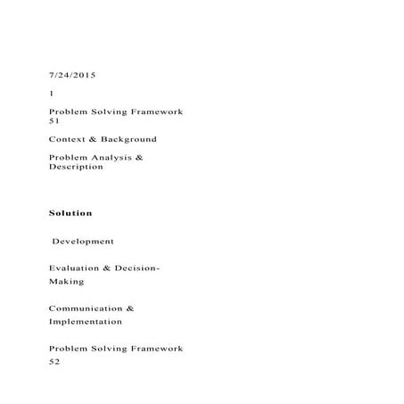 72420151Problem Solving Framework 51Context & .docx