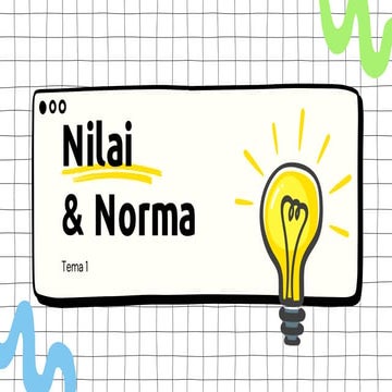 MATERI NORMA DAN NILAI SOSIOLOGI KELAS X | PDF
