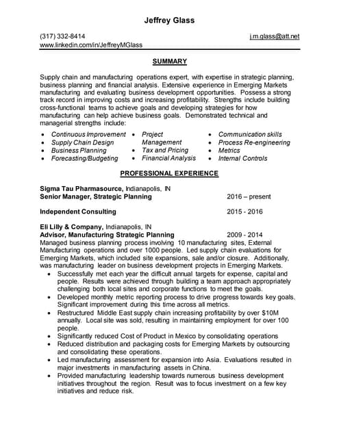 R. Jay Gann - Resume - Project Management Leader | PDF