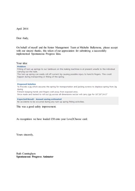 Innovation quality acknowledgement | DOCX | Gifts and Greetings Cards ...