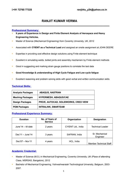 Mechanical Engineering Portfolio - Max Ferguson | PPT