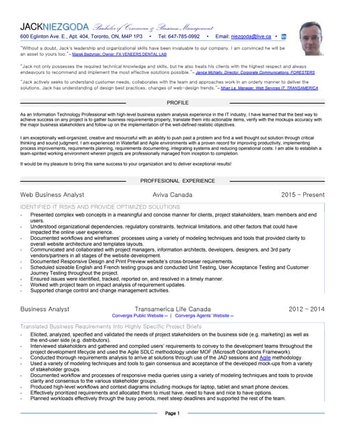 Jason Weller - Detailed Chronological Resume | PDF