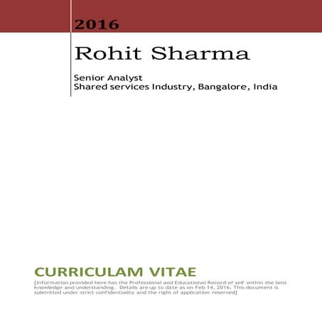 Rohit Resume | PDF
