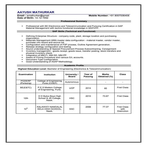 Aayush Mathurkar Long | PDF