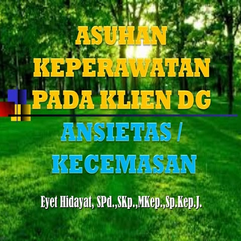 ansietas atau kecemasan 2017 | PPT