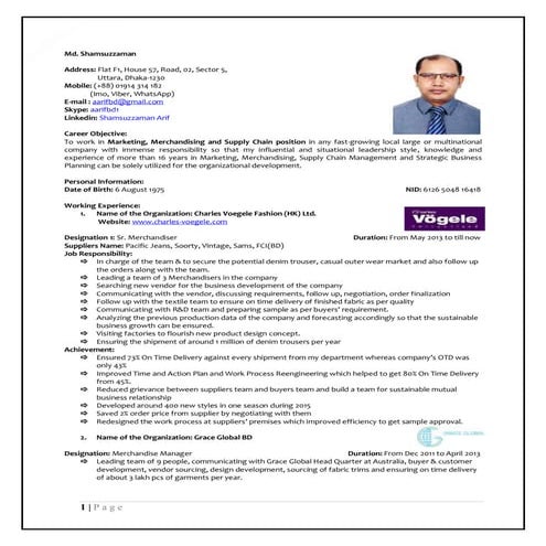 Arif Resume(1) | PDF