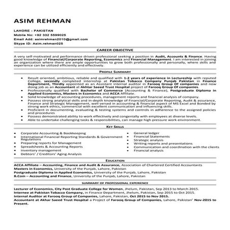 Asim Rehman Latest CV (1) | DOC