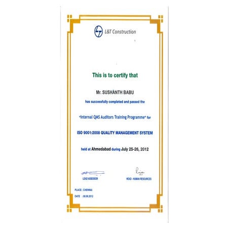 Internal_auditor_certificate | PPT