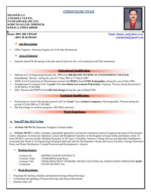 cv electrical engineer | PDF