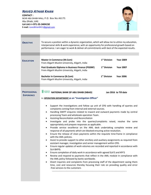 Muhammad rafe (sales operation) | PDF