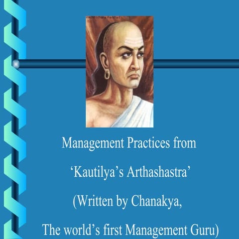 Kautilya's Arthashastra for corporates | PPT