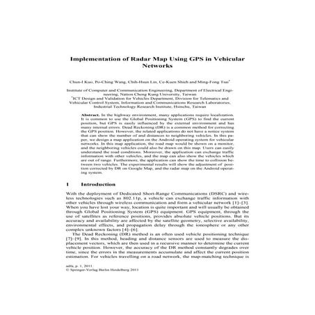 Mapping a hospital using OpenStreetMap and Graphhopper: A navigation system | PDF