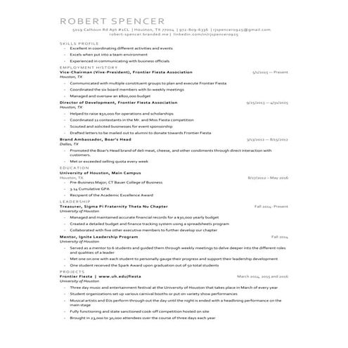 Barone Bio Final | PDF