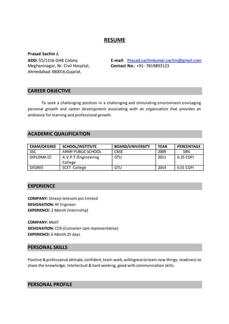 Zubair cv | PDF | Business and Finance