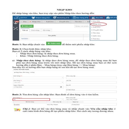 Nhập kho | PDF