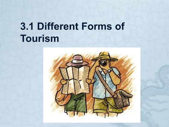 Types of tourist | PPTX | Africa Travel | Travel Locations