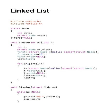 i nsert+in+ link list | PDF