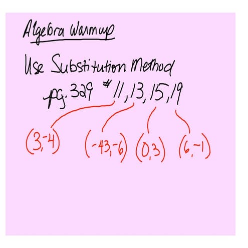 7.3 Elimination Method | PDF