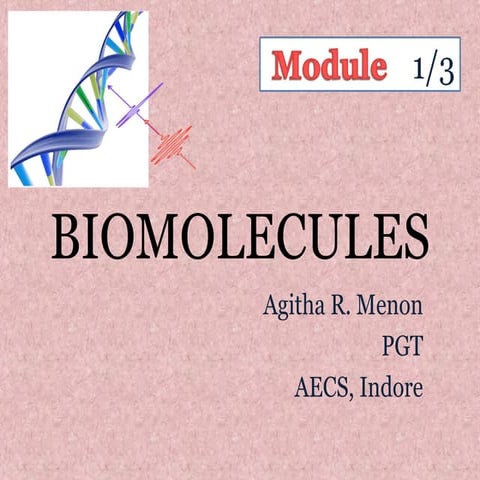 73-Ppt.ppt biomolecules study with me and | PPT
