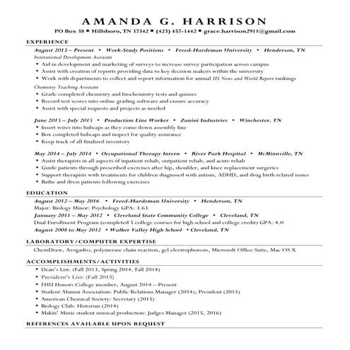Resume-Linkedin | DOCX