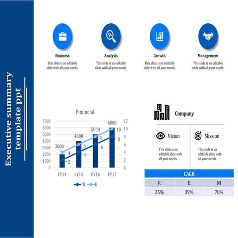 Executive Presentation Template