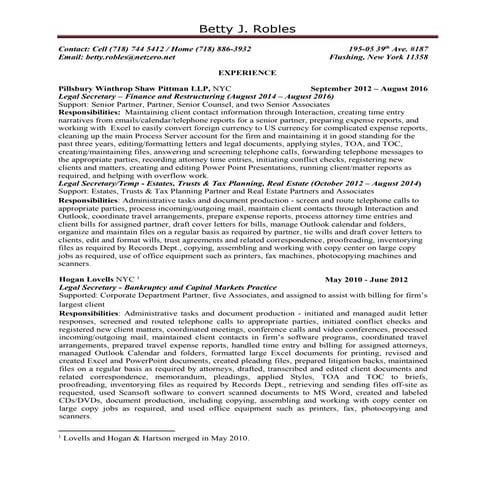 Tara Portesy resume 2016 | DOCX