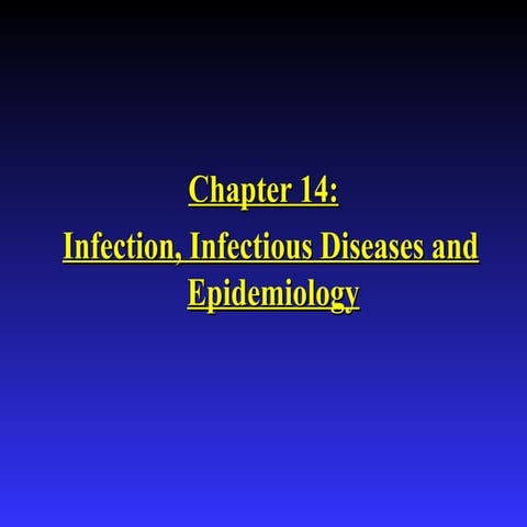 Infection, Infectious Diseases and epidemiology | PPT