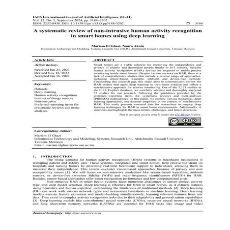 A systematic review of non-intrusive human activity recognition in ...