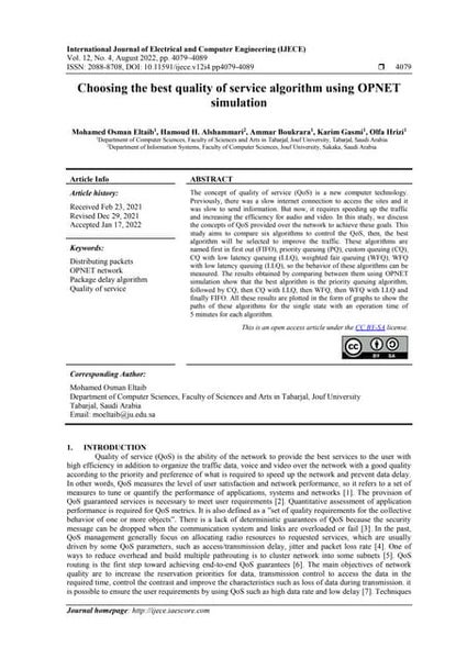 Performance Evaluation Of Udp Dccp Sctp And Tfrc For Different Traf…
