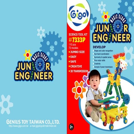 Gigo #7333P Magic Gears-L | PPT