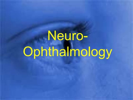 The Pupillary Pathways ophthalmology.ppt