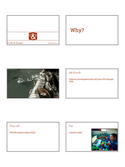 Beginners Guide To Essential Coding Termspptx Programming Languages Computing