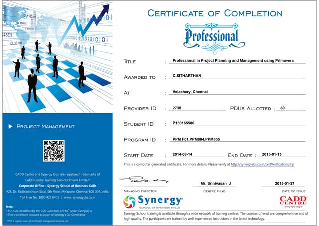 certificate | PDF